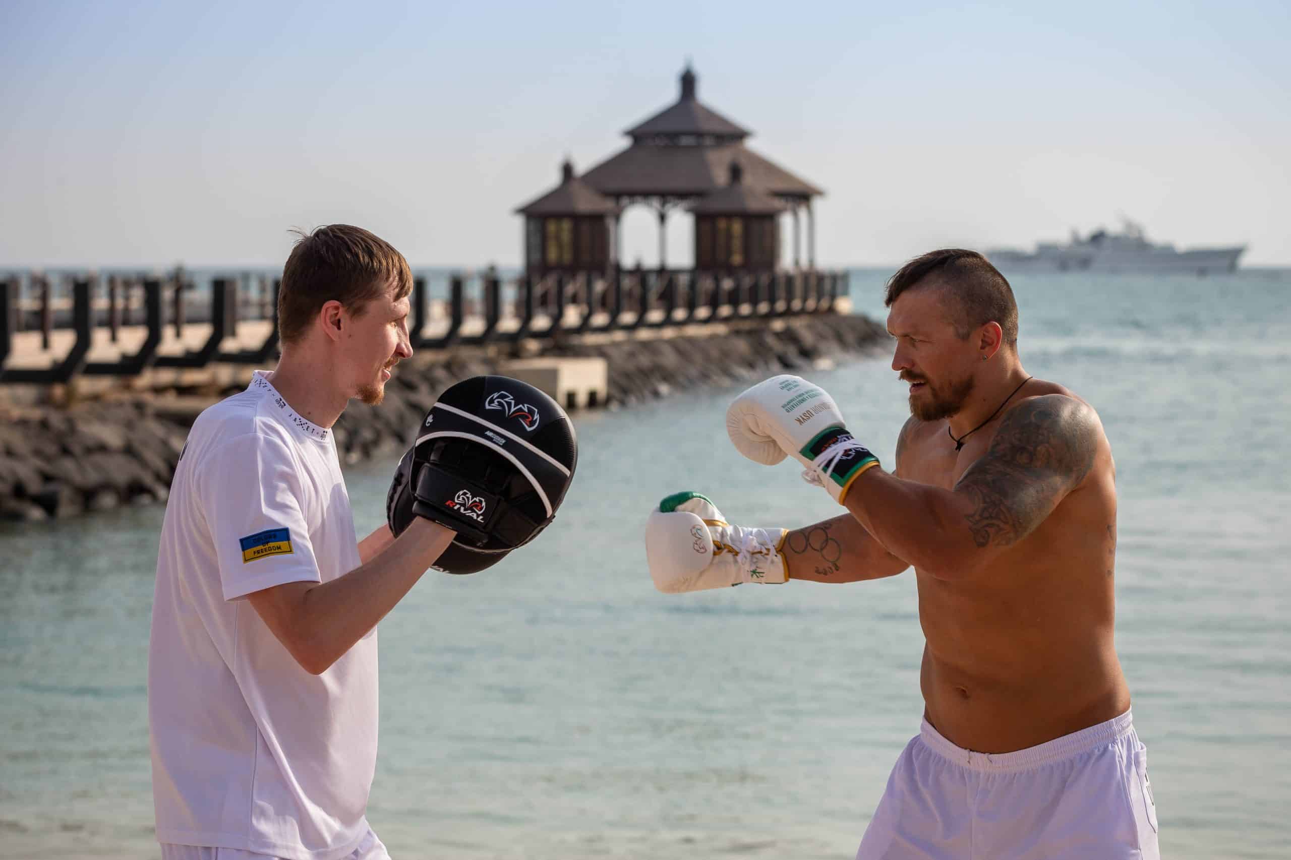 Exclusive interview with Oleksandr Usyk’s camp manager Sergey Lapin - https://www ...